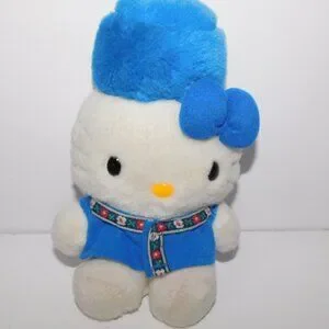 Hello Kitty | Toys | Vintage Hello Kitty Sanrio Smiles 8 Plush Blue ...